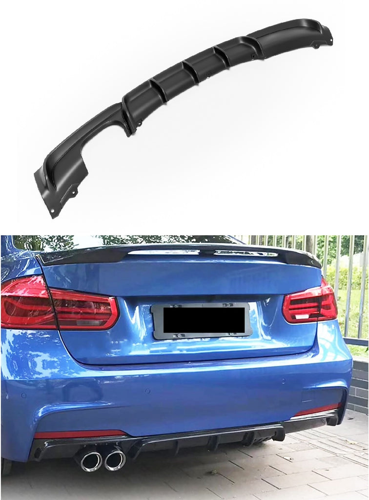 Rear Bumper Spoiler Lip Valance Diffuser For BMW 3 Series F30 F31 M Sp ...