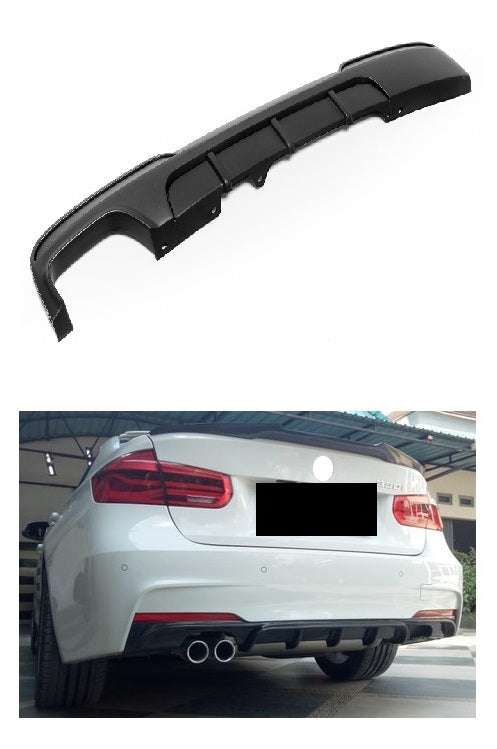 Rear Bumper Spoiler Lip Valance Diffuser For BMW 5 Series F10 F11 M Sp ...