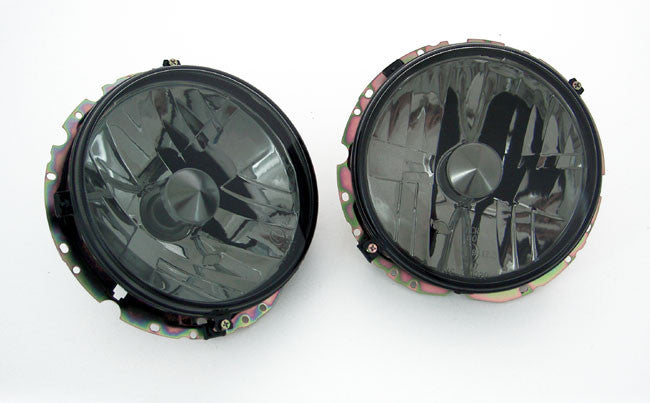 VW Rabbit MK1 / Golf Headlights Clear Black – OriginalEuro