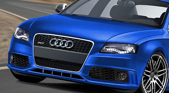 Audi A4 B8 Open Honeycomb Front Bumper Grills 09-12 – OriginalEuro