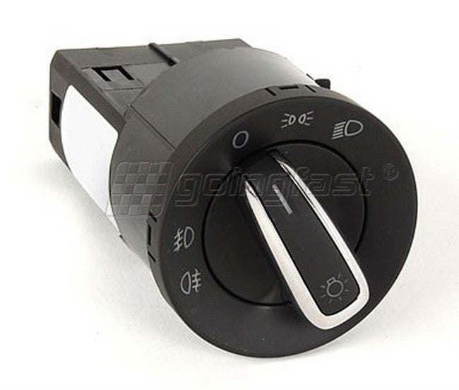 VW Brushed Aluminum Trim Euro Headlight Switch – OriginalEuro